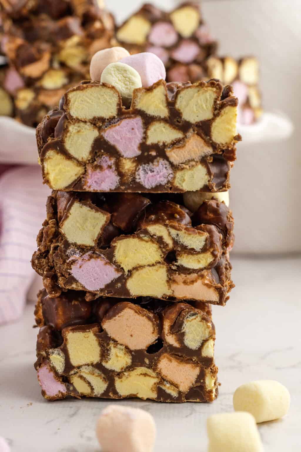 Confetti Squares - Easy No-Bake Marshmallow Bars
